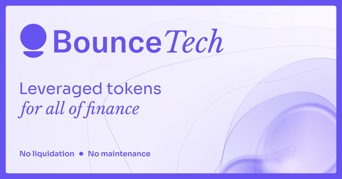 Bounce Tech Leveraged Tokens
